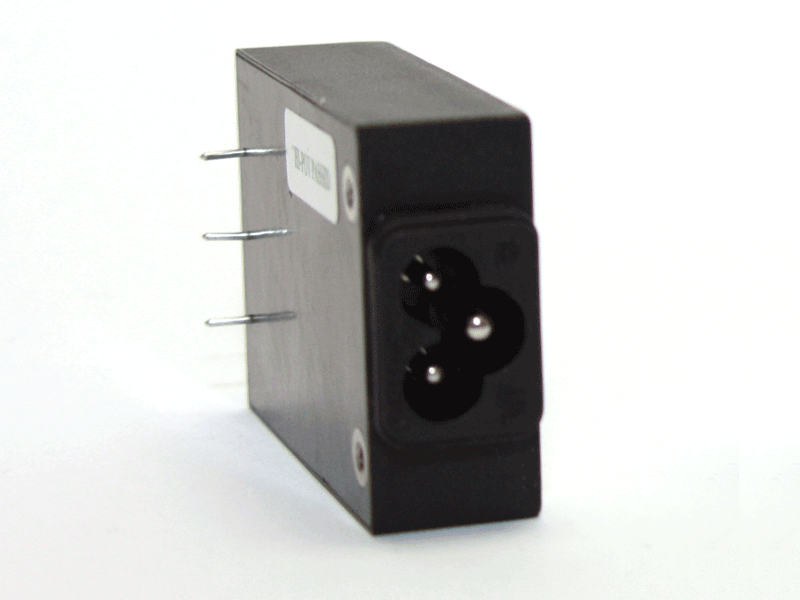 BP3 Series | 3-pin Mini-IEC Input Connector - Bear Power Supplies